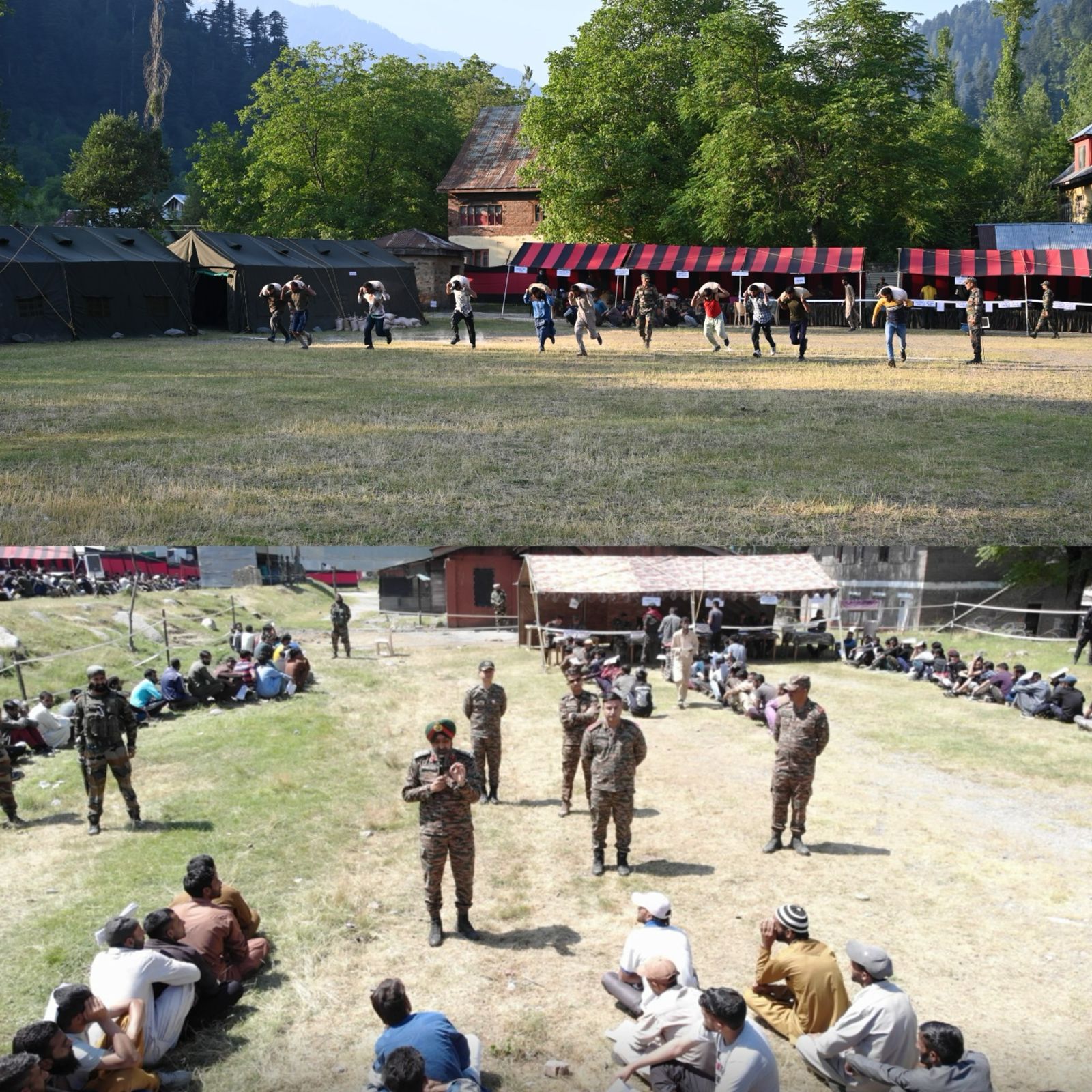 INDIAN ARMY ORGANISED POTTER RECRUITMENT RALLY IN BONIYAR - JK Dastak