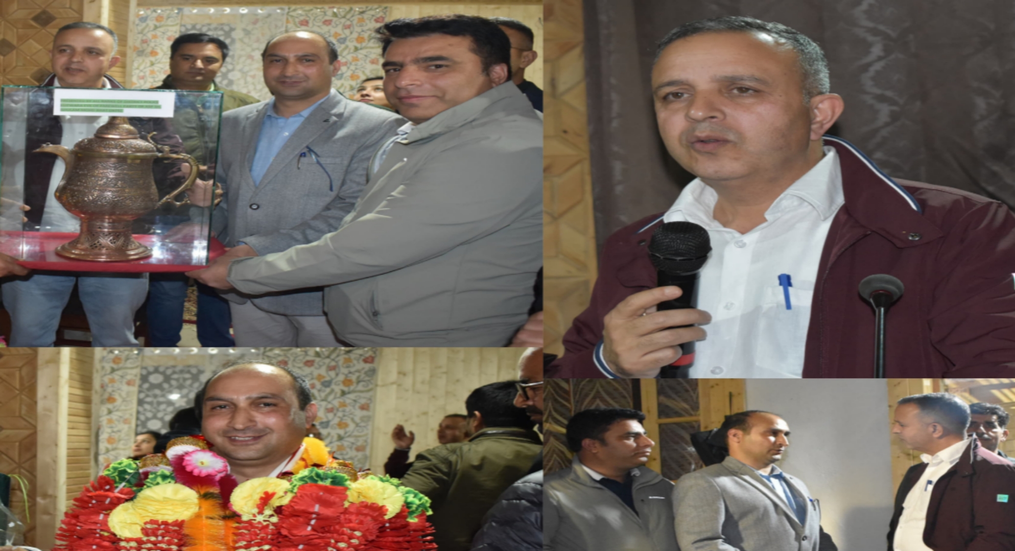 Farewell Function Organized in Honour of Outgoing Additional SP Kupwara Ghulam Mohammad Bhat ...
